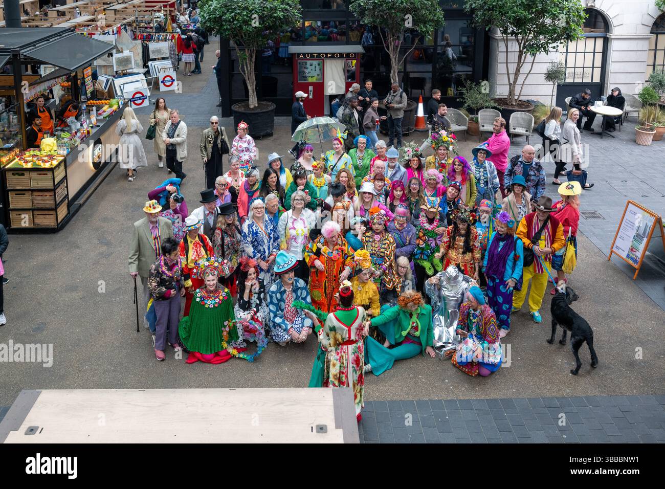 London, UK, 15th May 2025, The monthly colour walk took place at ...