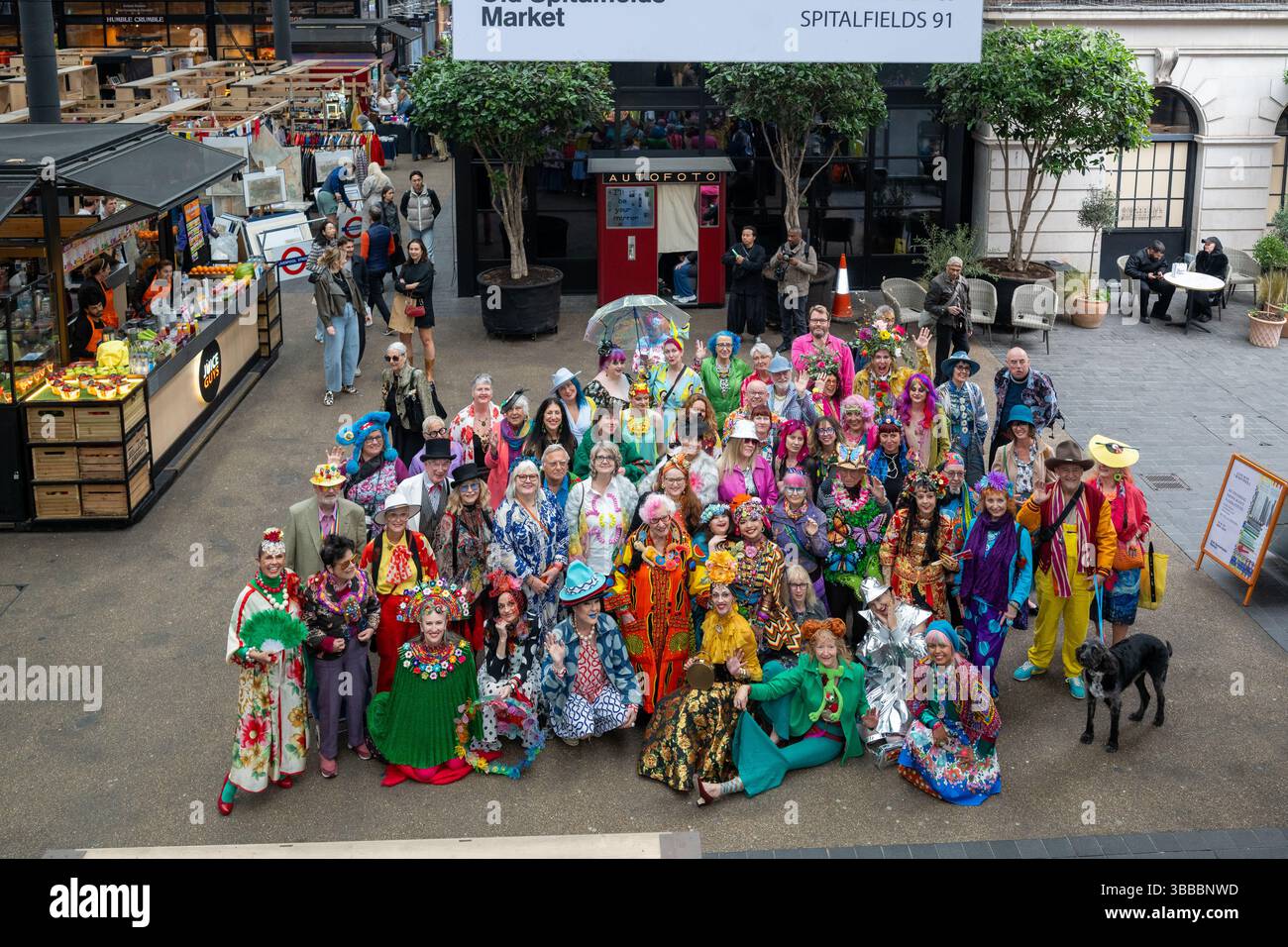 London, UK, 15th May 2025, The monthly colour walk took place at ...