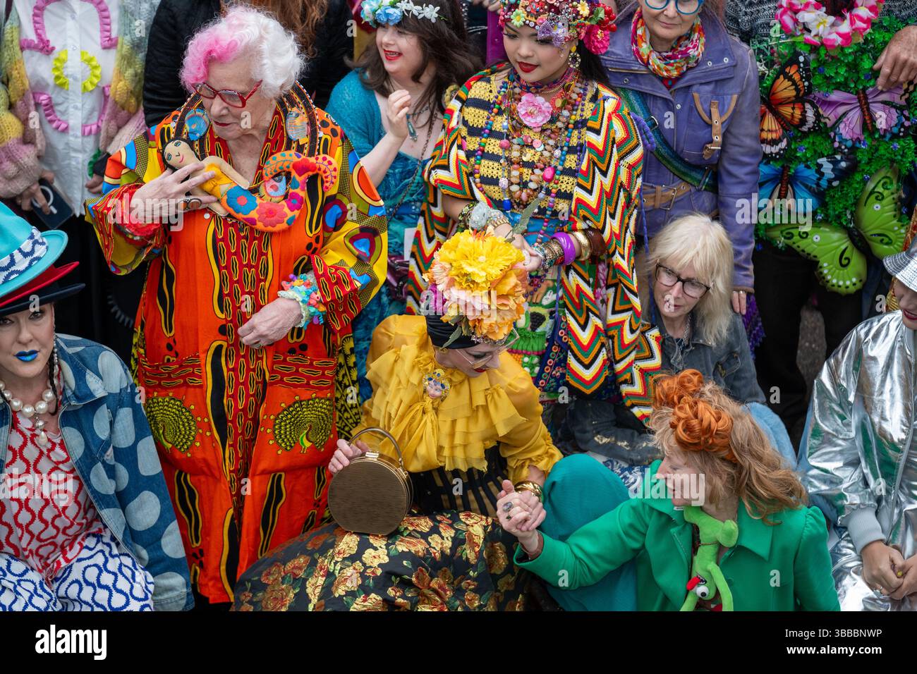 London, UK, 15th May 2025, The monthly colour walk took place at ...