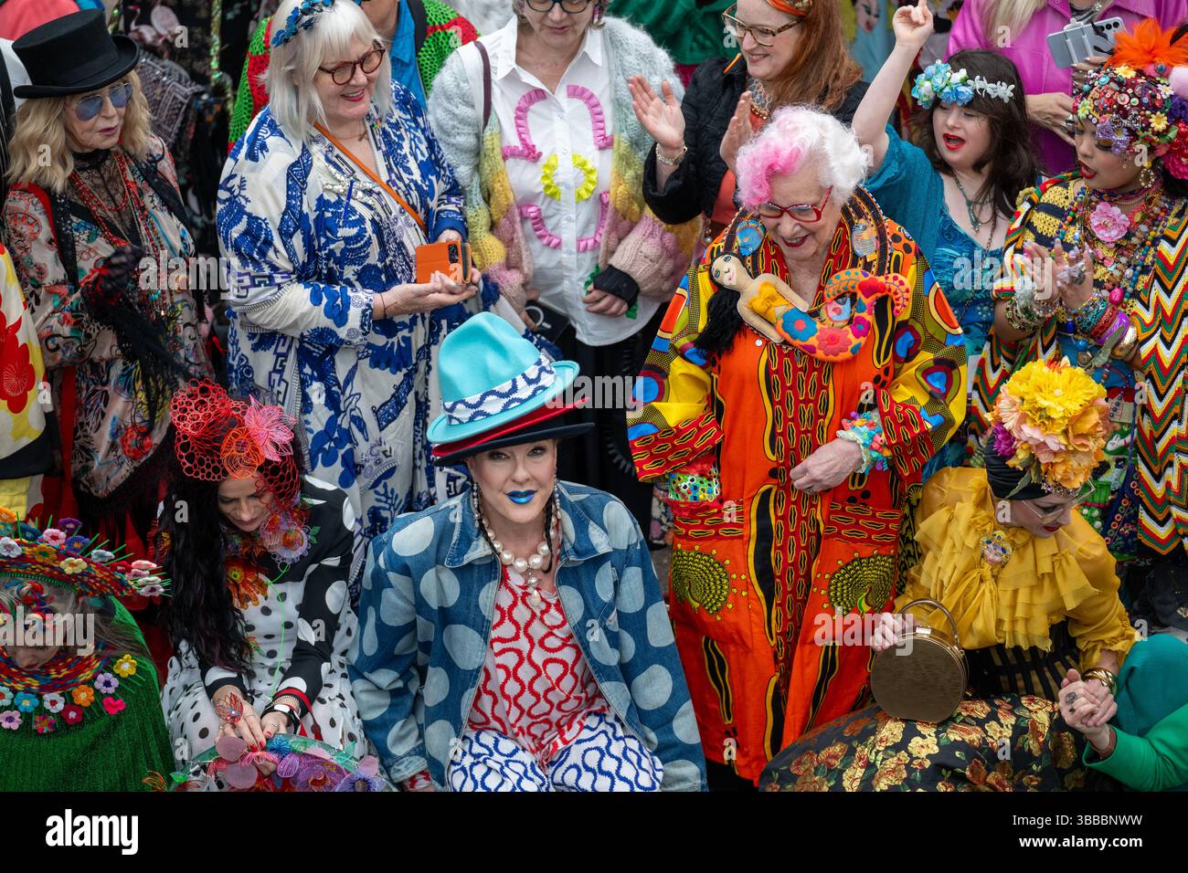 London, UK, 15th May 2025, The monthly colour walk took place at ...