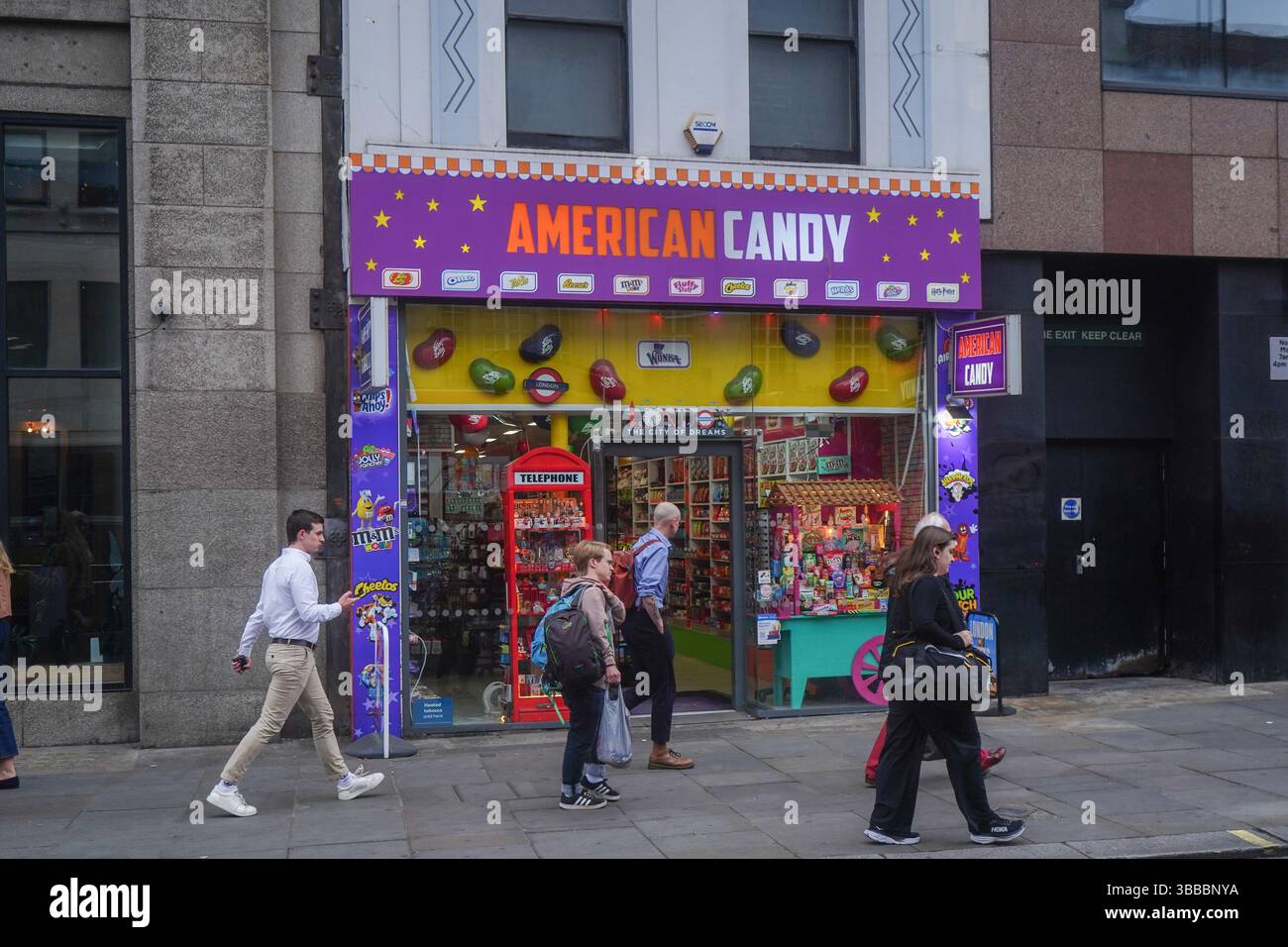 American candy storefront on The Strand, London, UK Stock Photo - Alamy