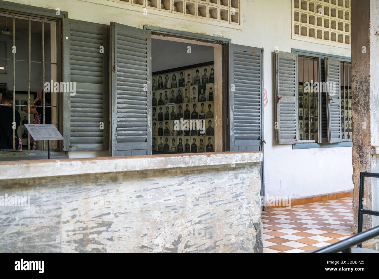 Phnom Penh, Cambodia – 16 April, 2025: A view of the Tuol Sleng ...