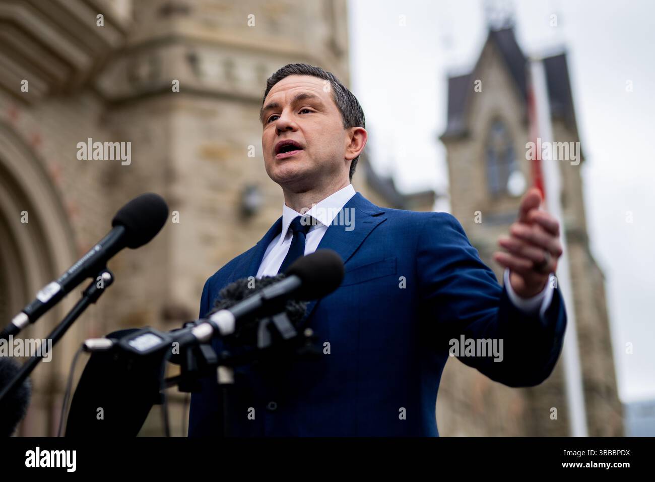 Ottawa, Canada. 15th May, 2025. Conservative Party Leader Pierre ...