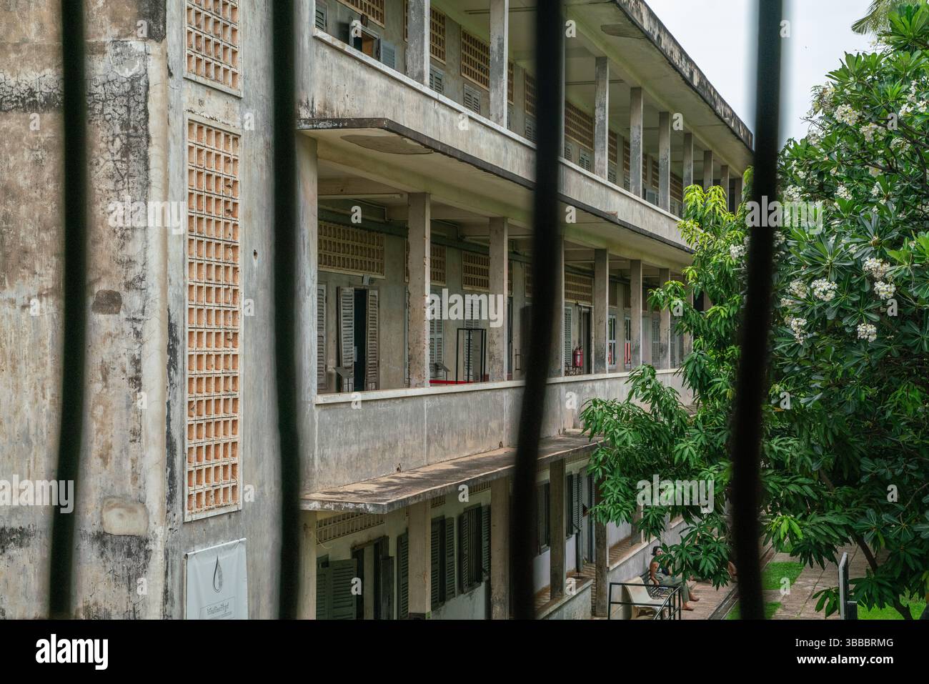 Phnom Penh, Cambodia – 16 April, 2025: A view of the Tuol Sleng ...