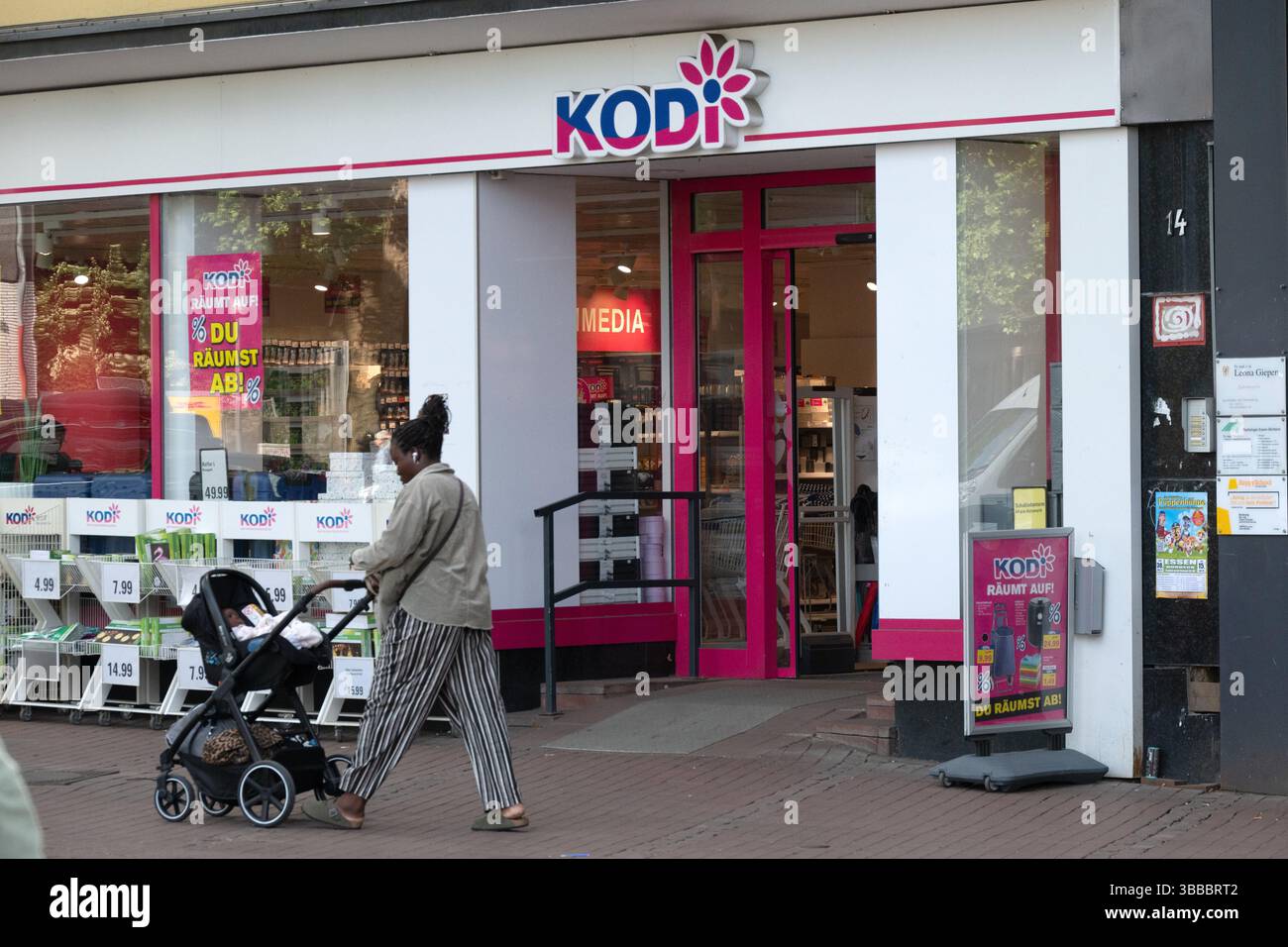 The Kodi store in Essen-Borbeck. The household goods company Kodi ...