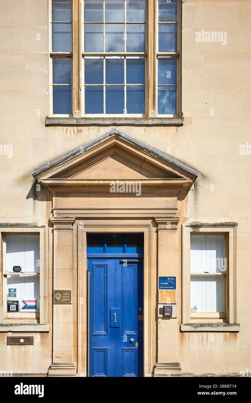 Oxford Internet Institute, University of Oxford, England Stock Photo ...