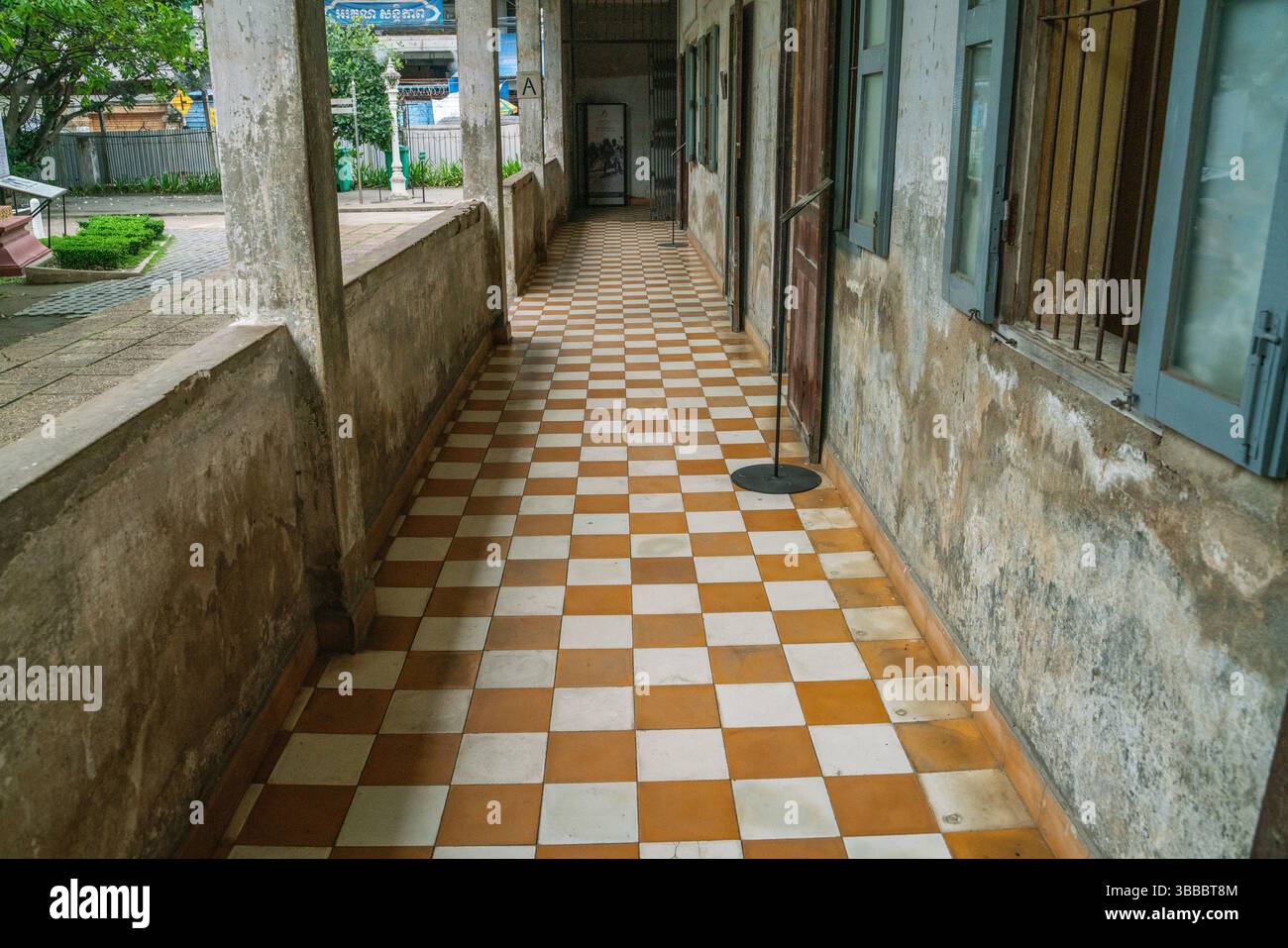 Phnom Penh, Cambodia – 16 April, 2025: A view of the Tuol Sleng ...