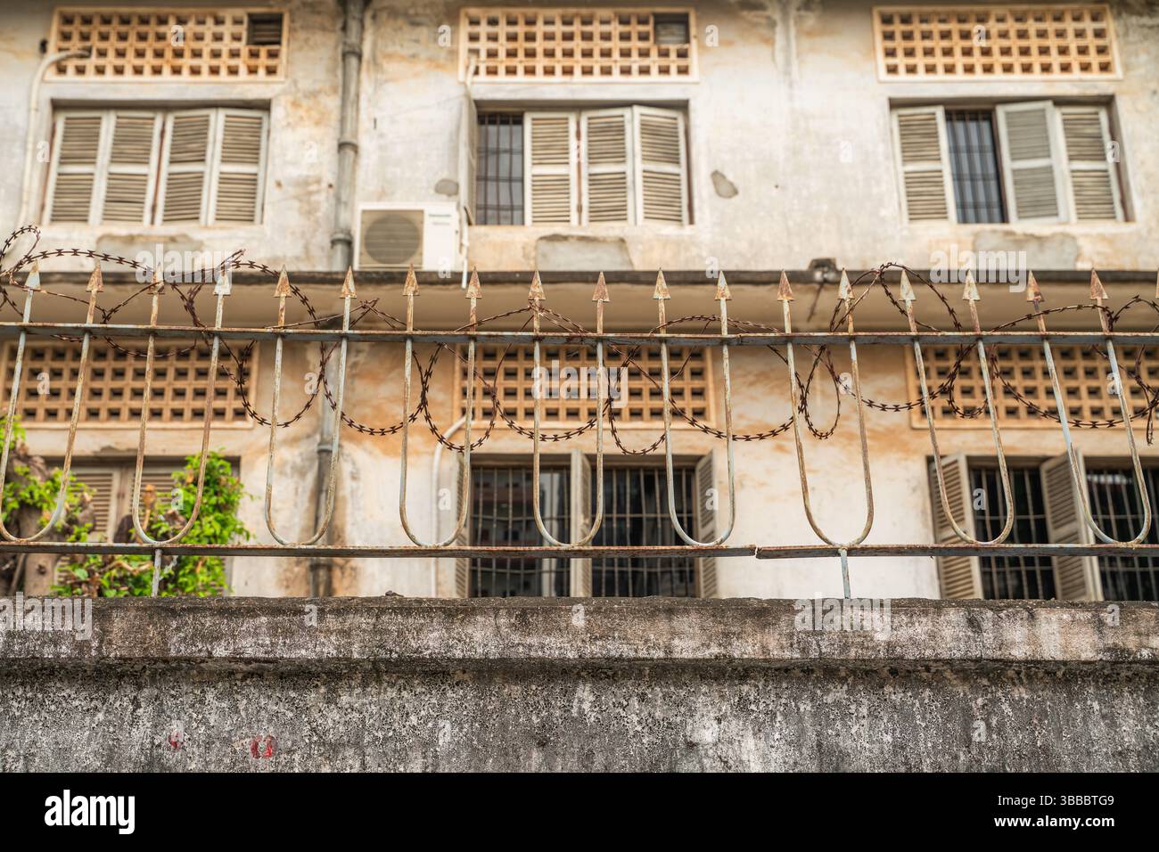 Phnom Penh, Cambodia – 16 April, 2025: A view of the Tuol Sleng ...
