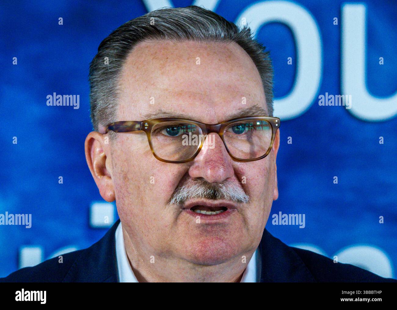 Wismar, Germany. 07th Apr, 2025. Bernd Hartmann, Labor Director at ...