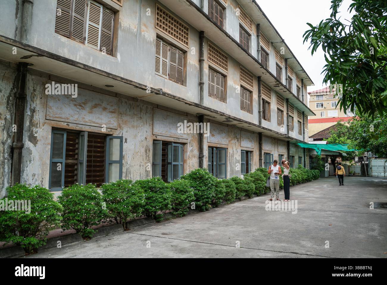 Phnom Penh, Cambodia – 16 April, 2025: A view of the Tuol Sleng ...