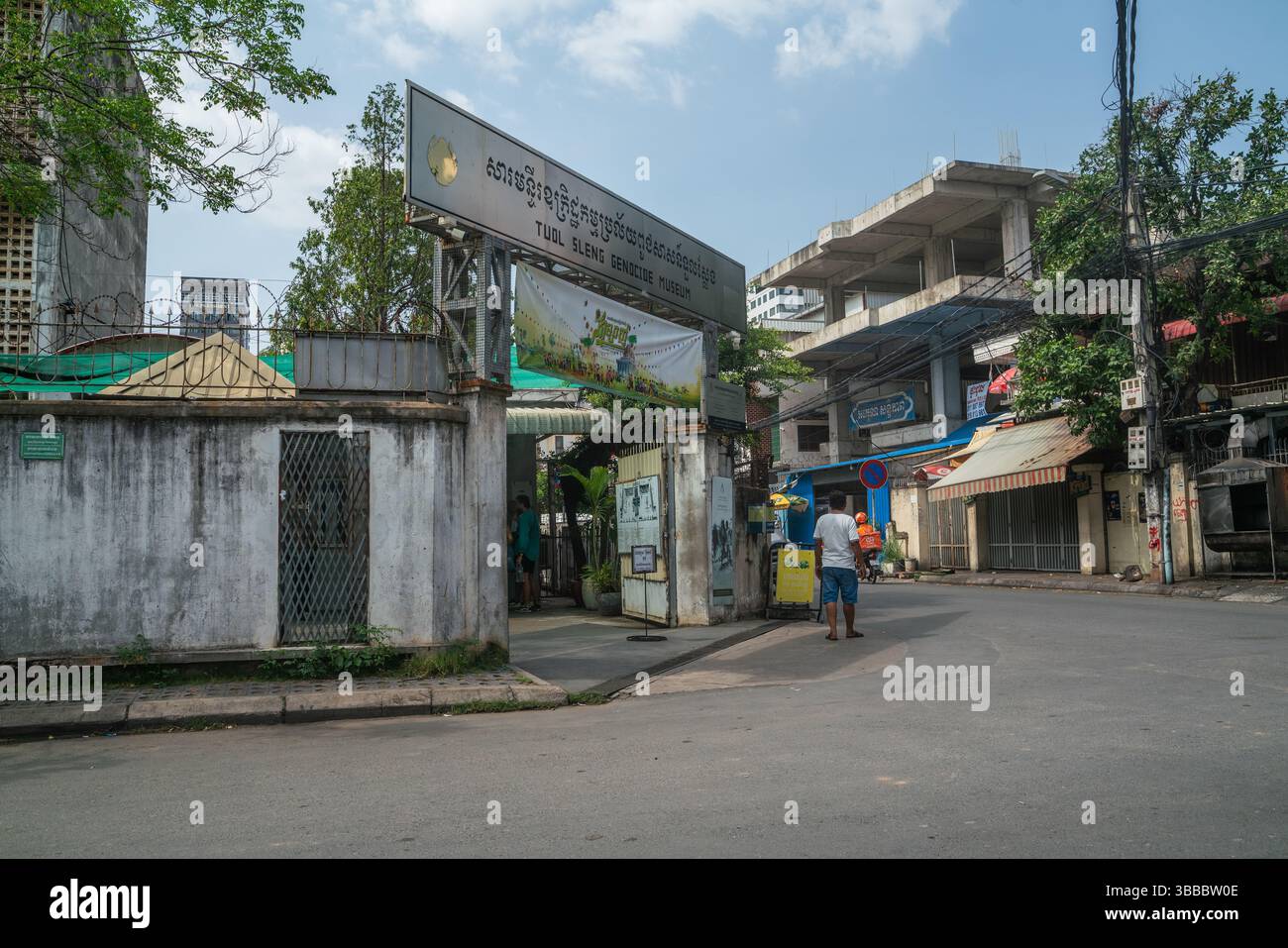 Phnom Penh, Cambodia – 16 April, 2025: A view of the Tuol Sleng ...
