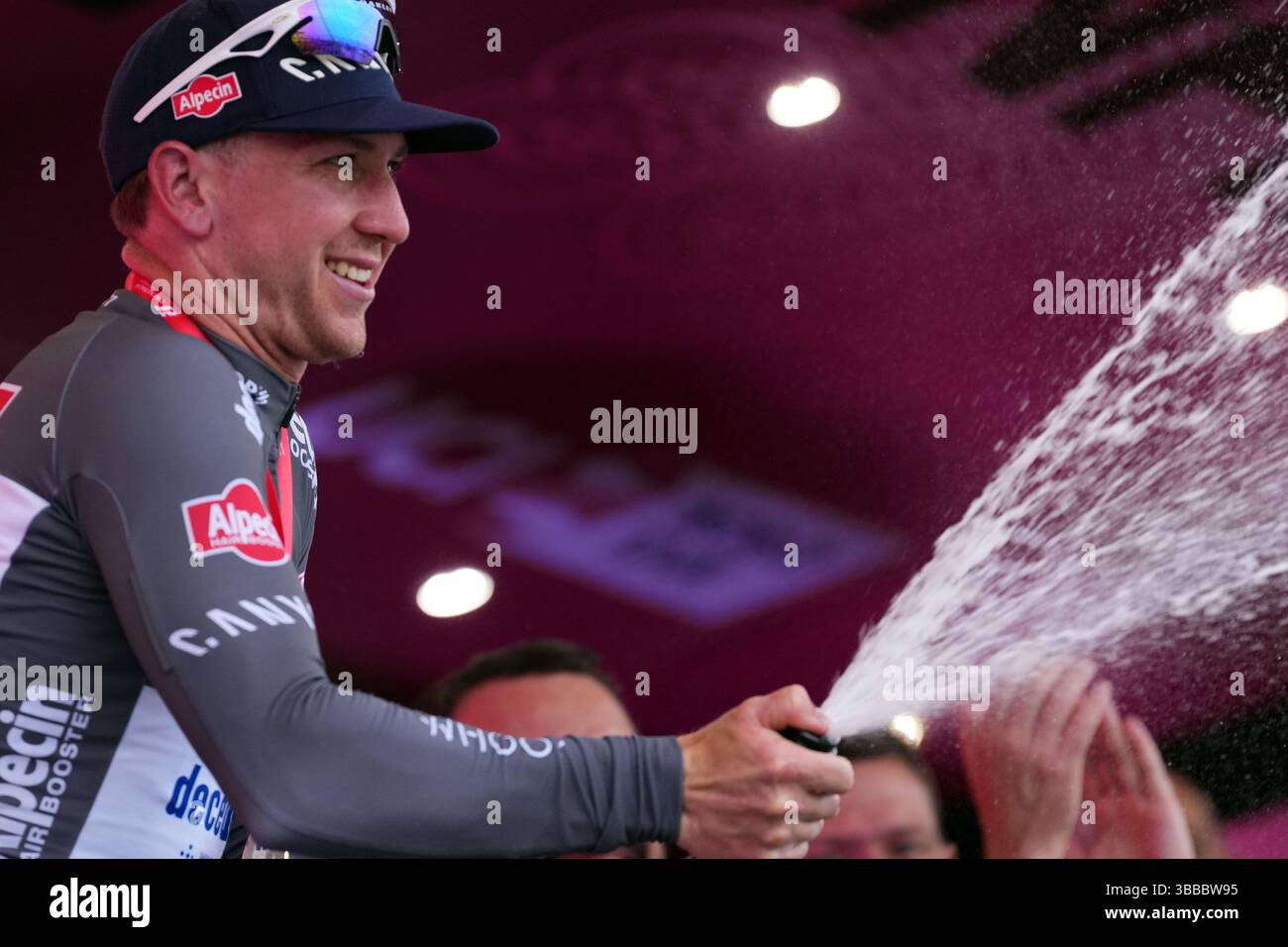 Napoli, Italy. 15th May, 2025. Groves Kaden Alexander of Alpecin ...