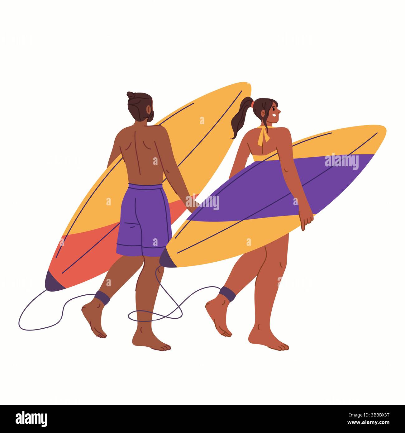 Seaside sport lifestyle Stock Vector Images - Alamy