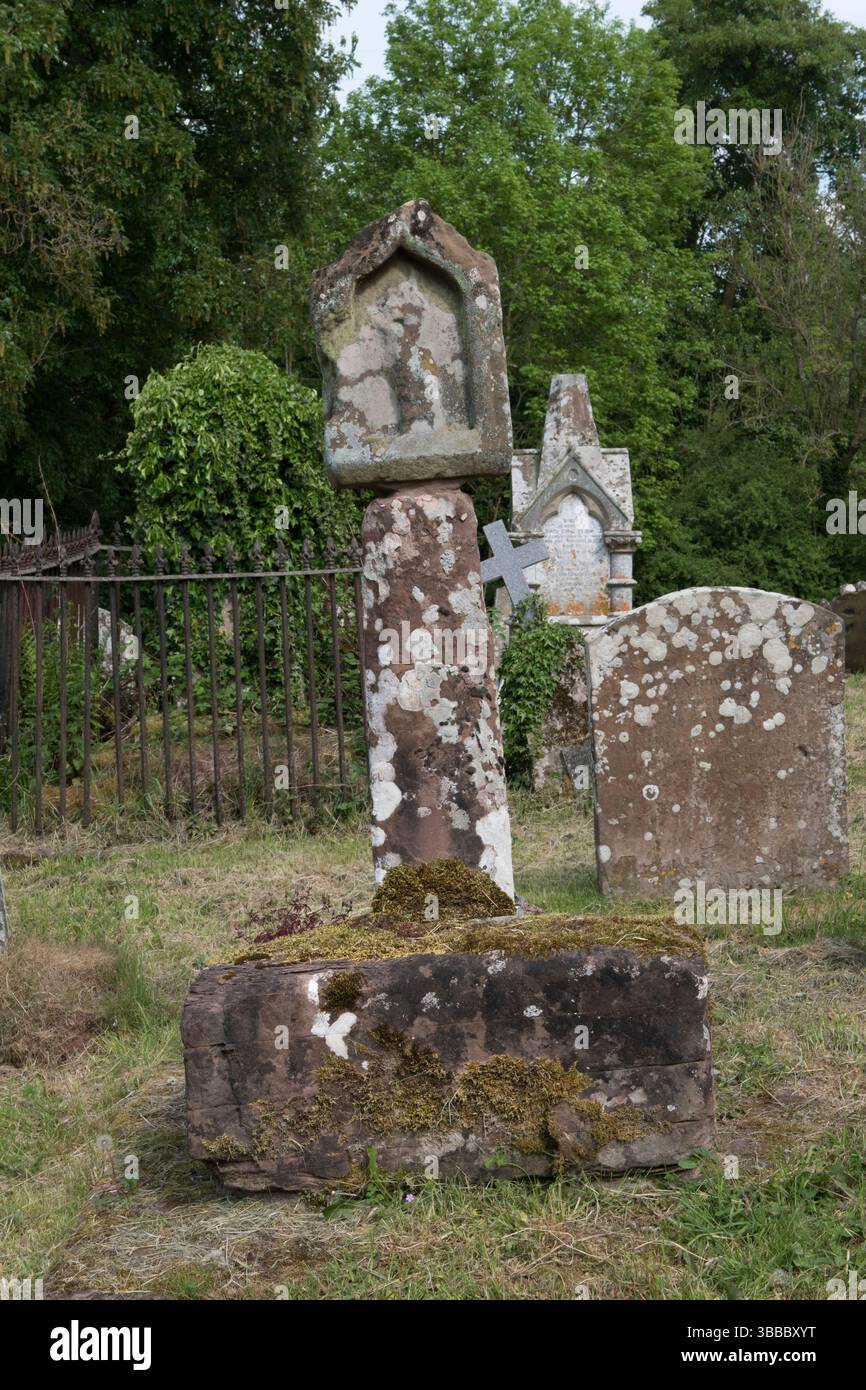 Medieval stone churchyard lantern hi-res stock photography and images ...