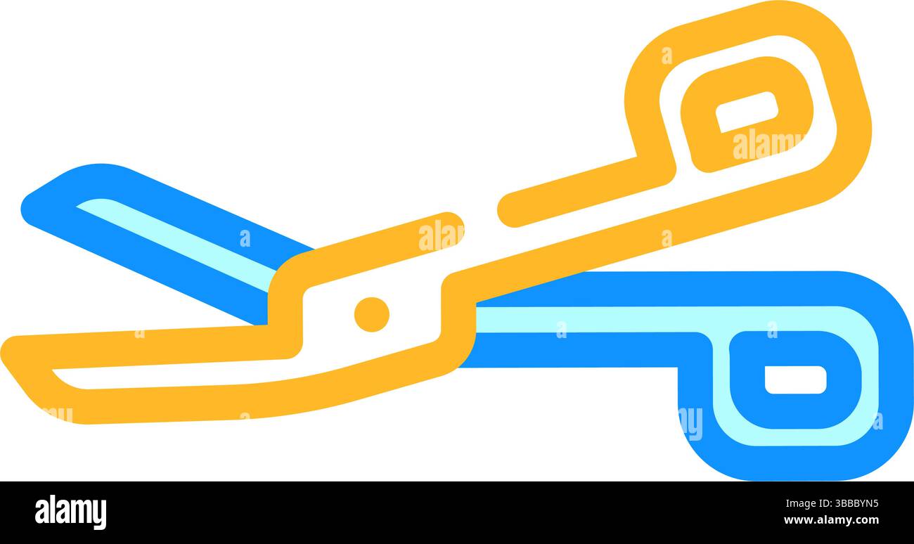 surgical scissors surgeon color icon vector illustration Stock Vector ...