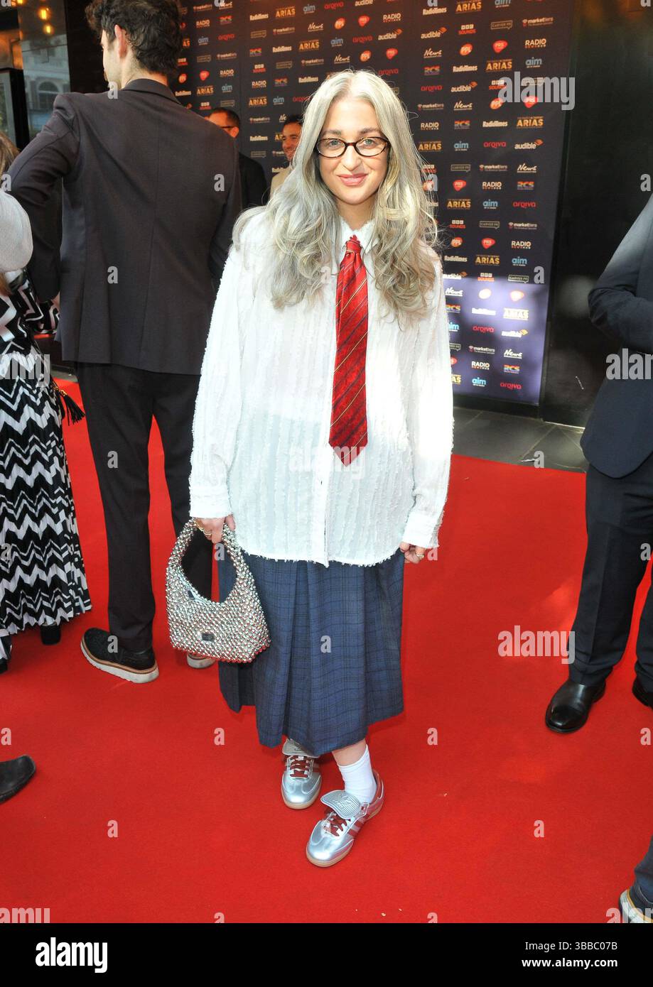 London, UK. 14th May, 2025. Harriet Rose at the ARIAS Awards 2025, Odeon Luxe Leicester Square ...