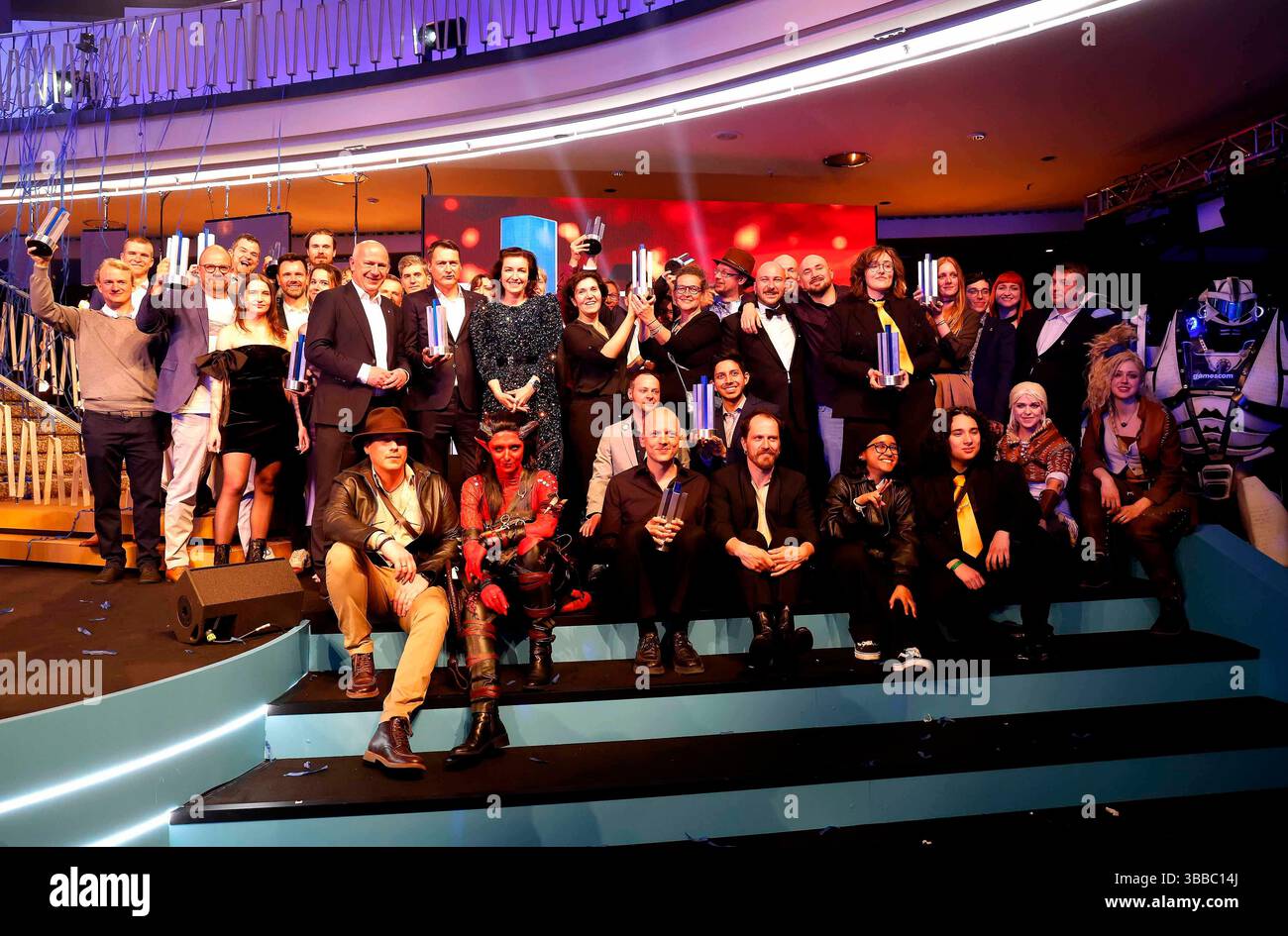 beim Deutschen Computerspielpreis 2025. *** at the German Computer Game ...