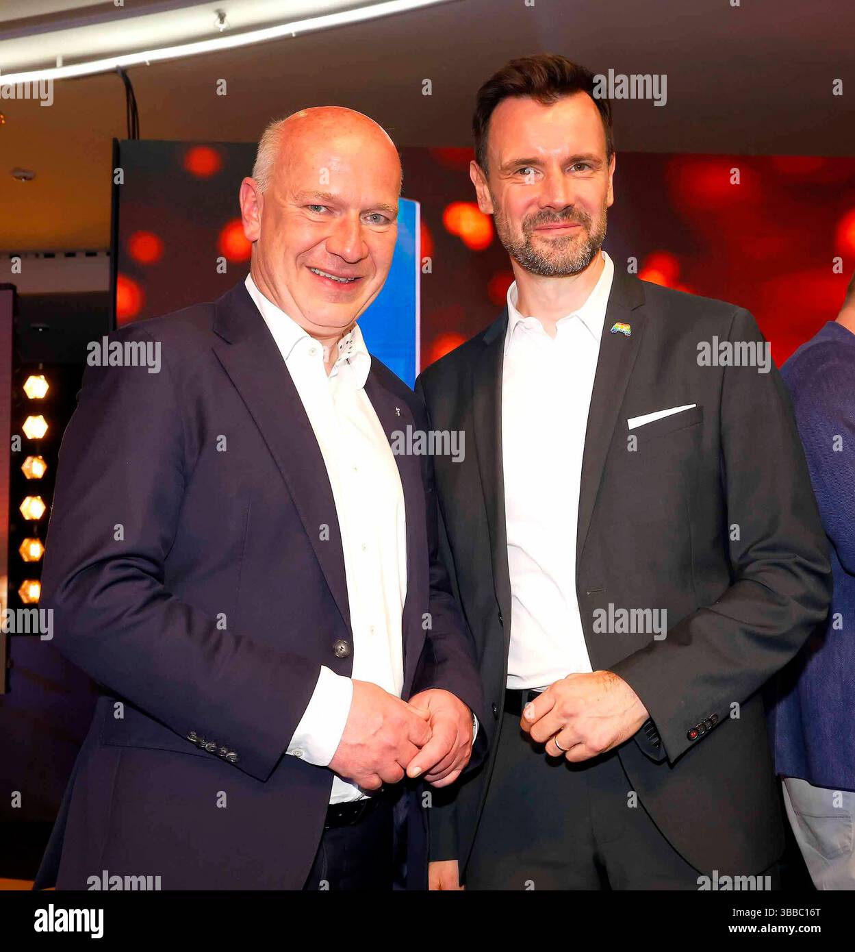 Kai Wegner, Felix Falk beim Deutschen Computerspielpreis 2025. *** Kai ...