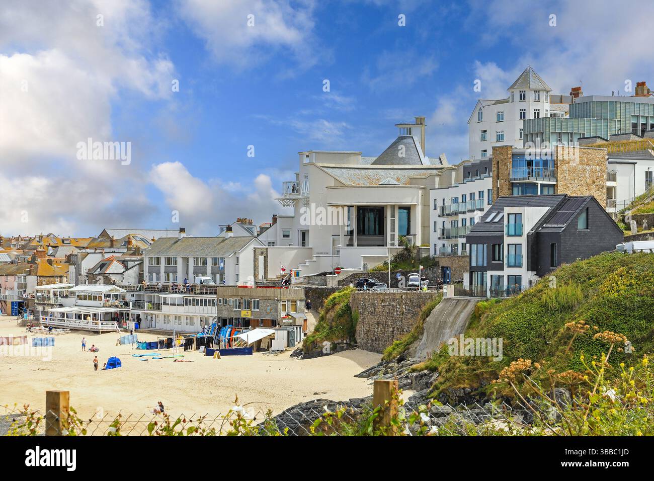 Tate St Ives art gallery in St Ives, Cornwall, England, United Kingdom ...
