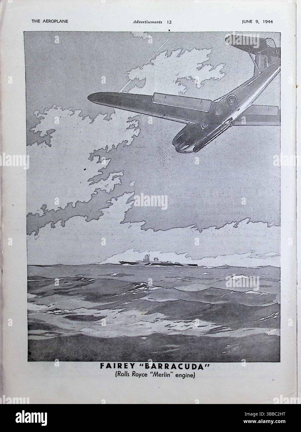 Wartime advertisement from The Aeroplane magazine, dated June 9, 1944 ...
