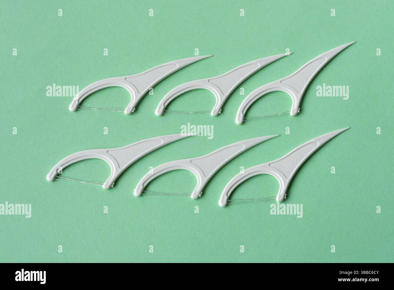 Dental Floss Picks Stock Photo - Alamy