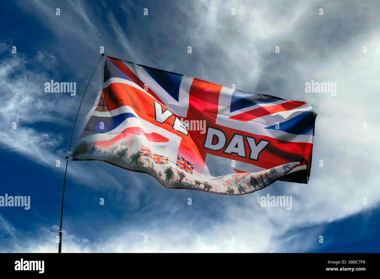 Ve day flag hi-res stock photography and images - Alamy