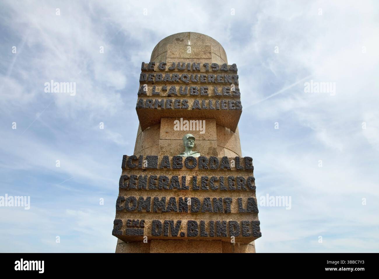 The Utah Beach D-Day Landing Memorial & Monument of the Landing of the ...