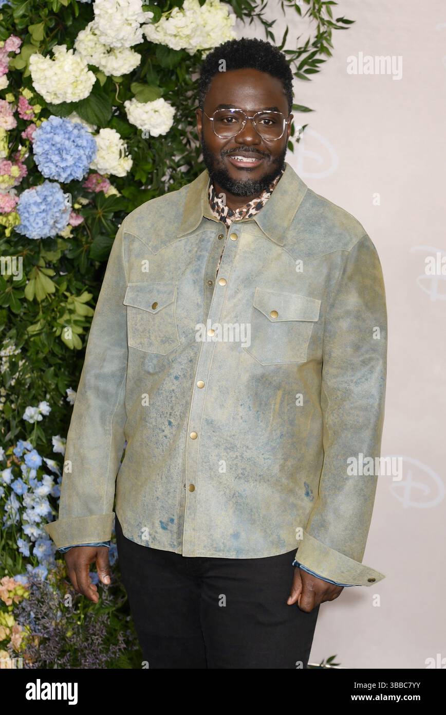 New York, NY, USA. 13th May, 2025. Babou Ceesay at the 2025 Disney ...