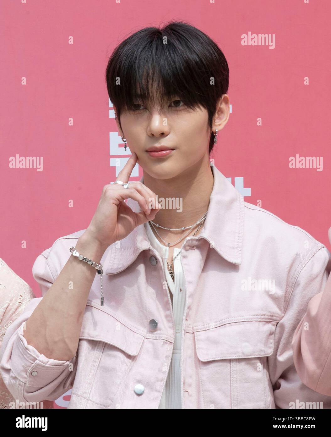 Seoul, South Korea. 15th May, 2025. South Korean singer Siyun, member ...