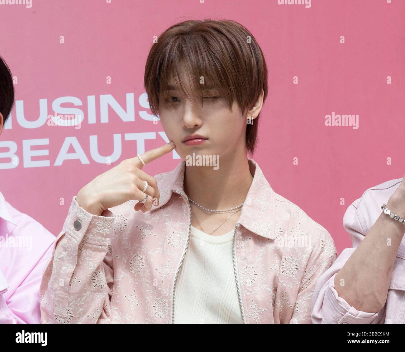 15 May 2025 – Seoul, South Korea: South Korean singer Yeonwoo, member of K-Pop boy band NOWADAYS ...