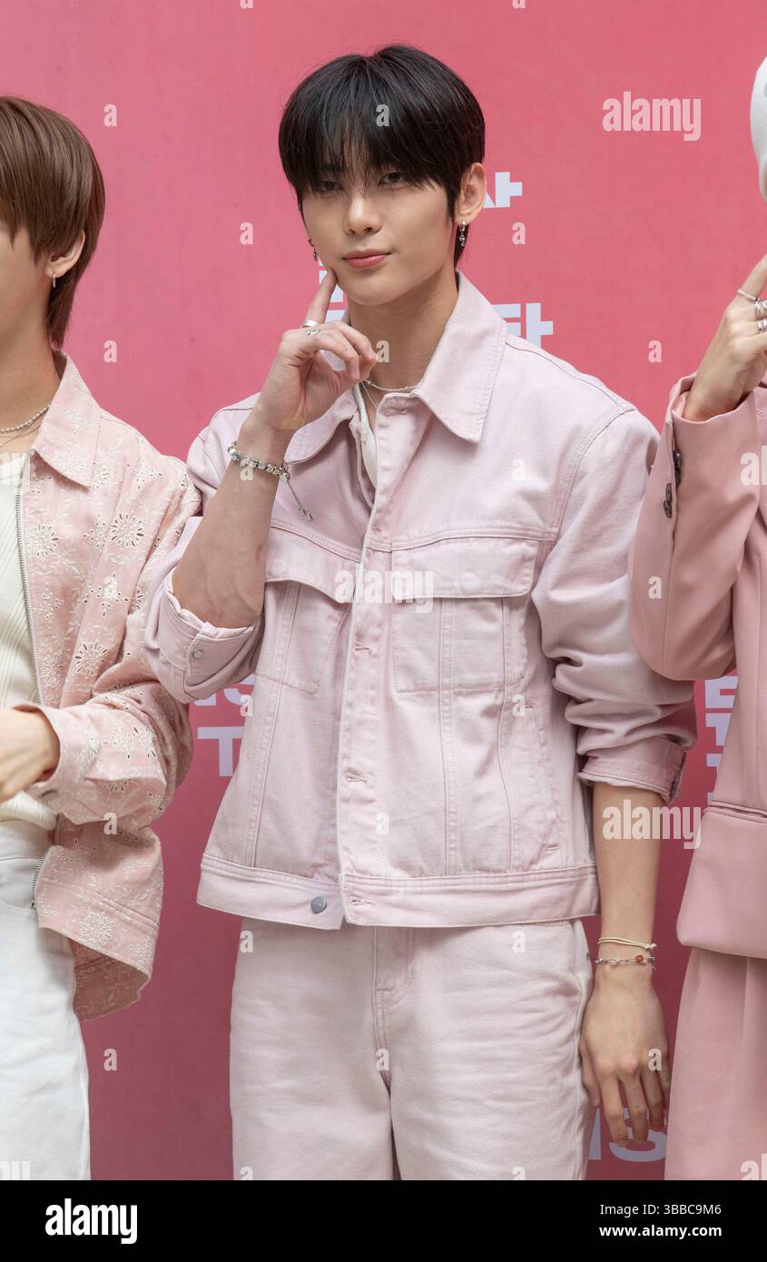 Seoul, South Korea. 15th May, 2025. South Korean singer Siyun, member ...
