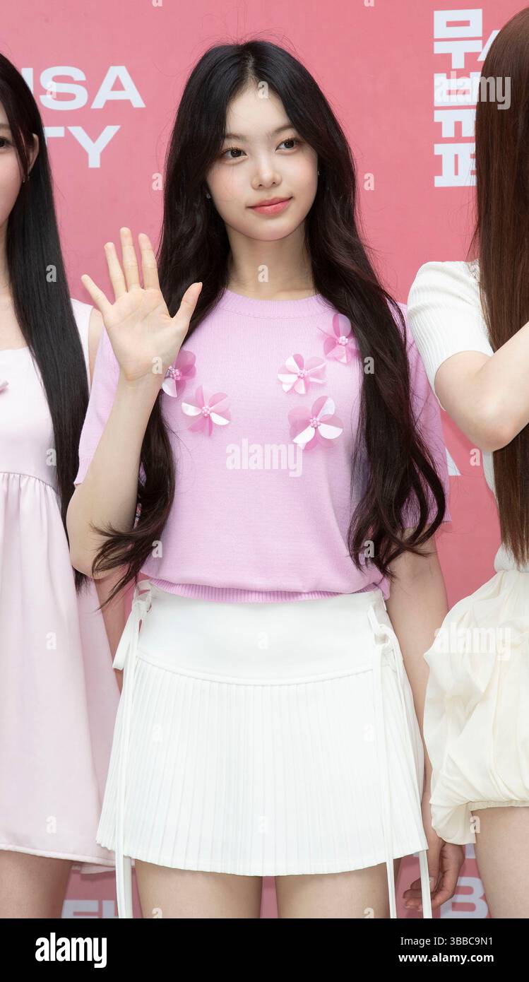 Seoul, South Korea. 15th May, 2025. South Korean singer Ian, member of ...