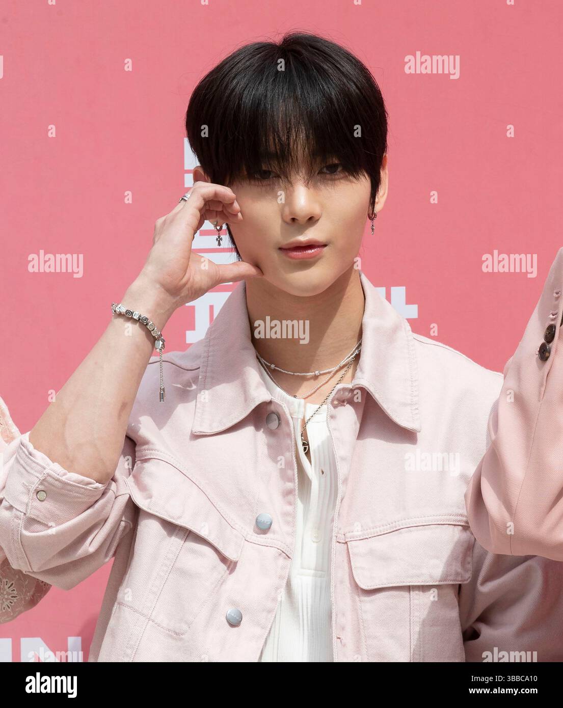 Seoul, South Korea. 15th May, 2025. South Korean singer Siyun, member ...