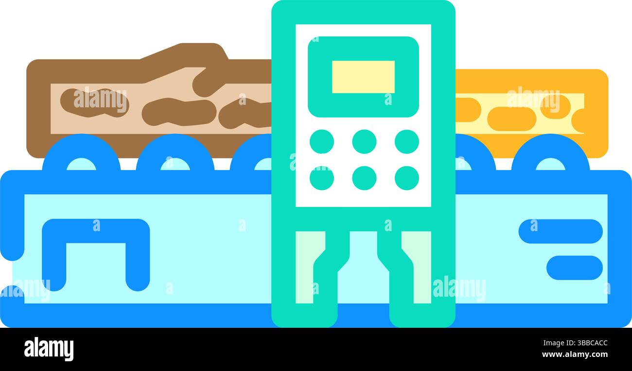 Beam manufacturing wood frame Cut Out Stock Images & Pictures - Alamy