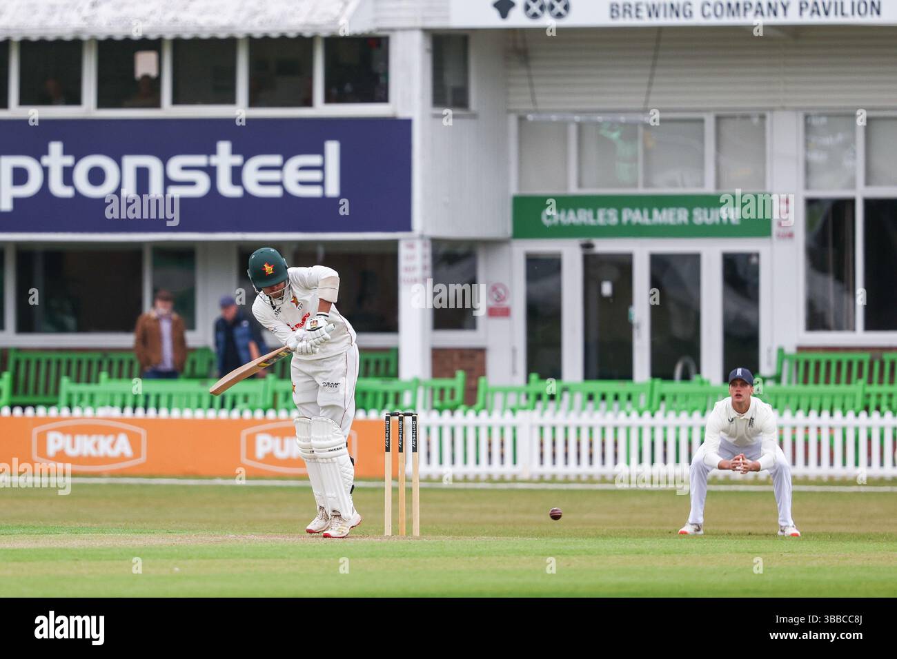Leicester, UK. 15th May, 2025. #86, Brian Bennett of Zimbabwe in action ...