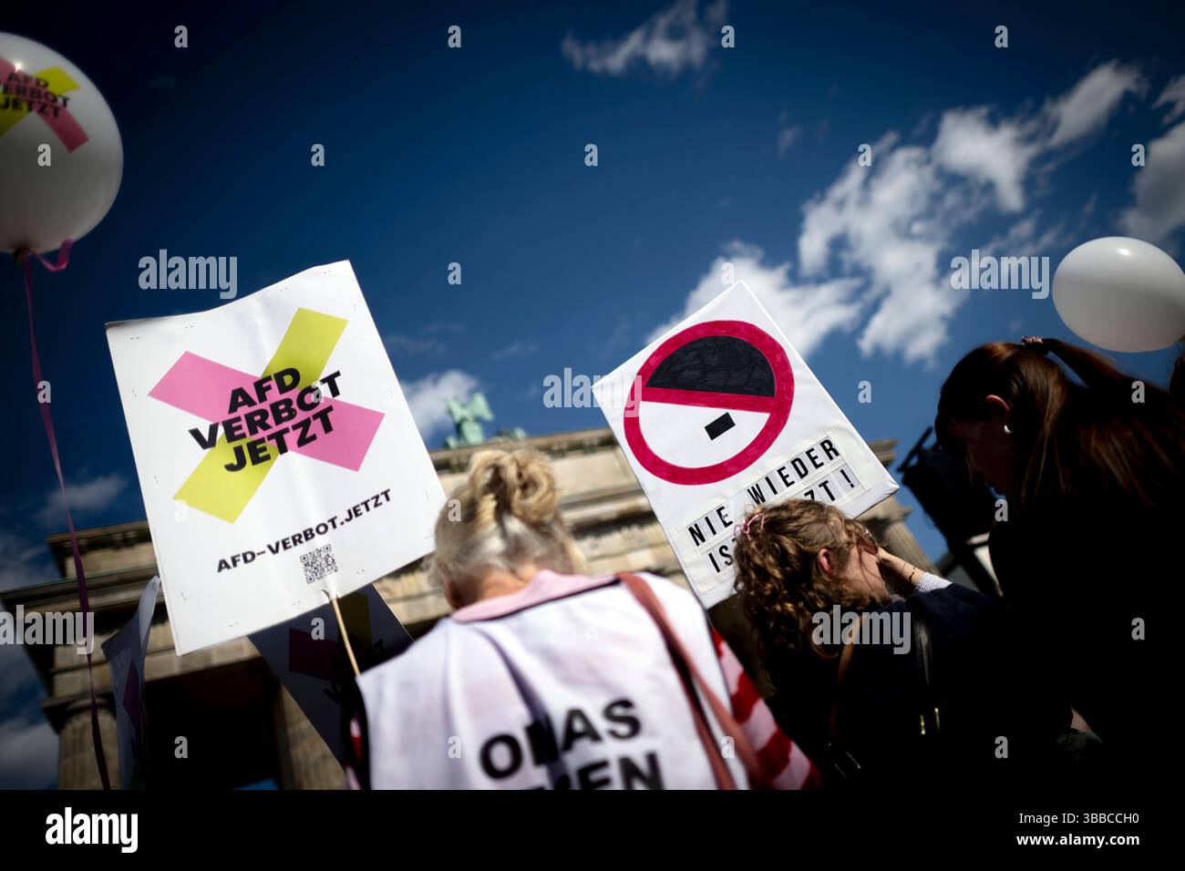 AfD-Verbot Demo DEU, Deutschland, Germany, Berlin, 11.05.2025 ...