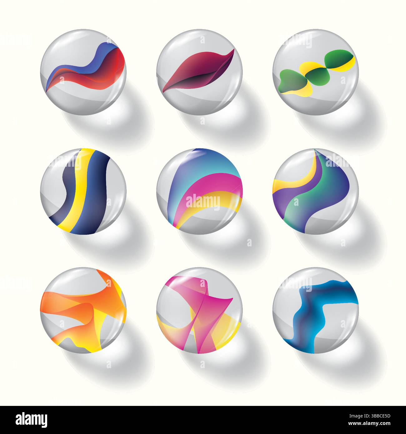 Marble finish Stock Vector Images - Alamy