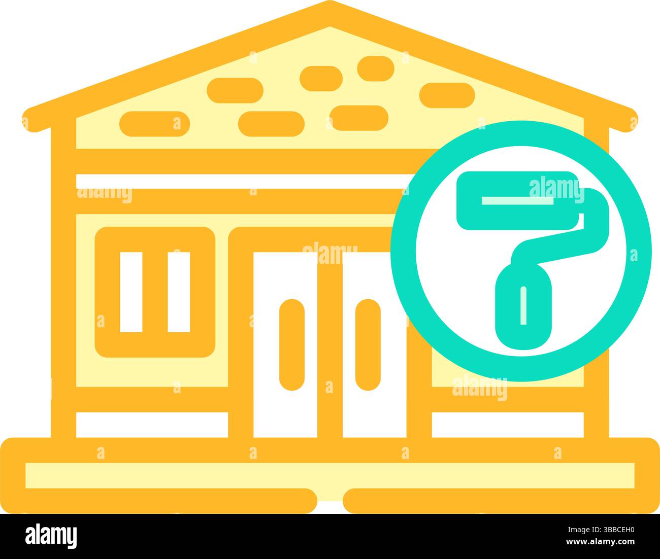 Siding craftsmanship Stock Vector Images - Alamy