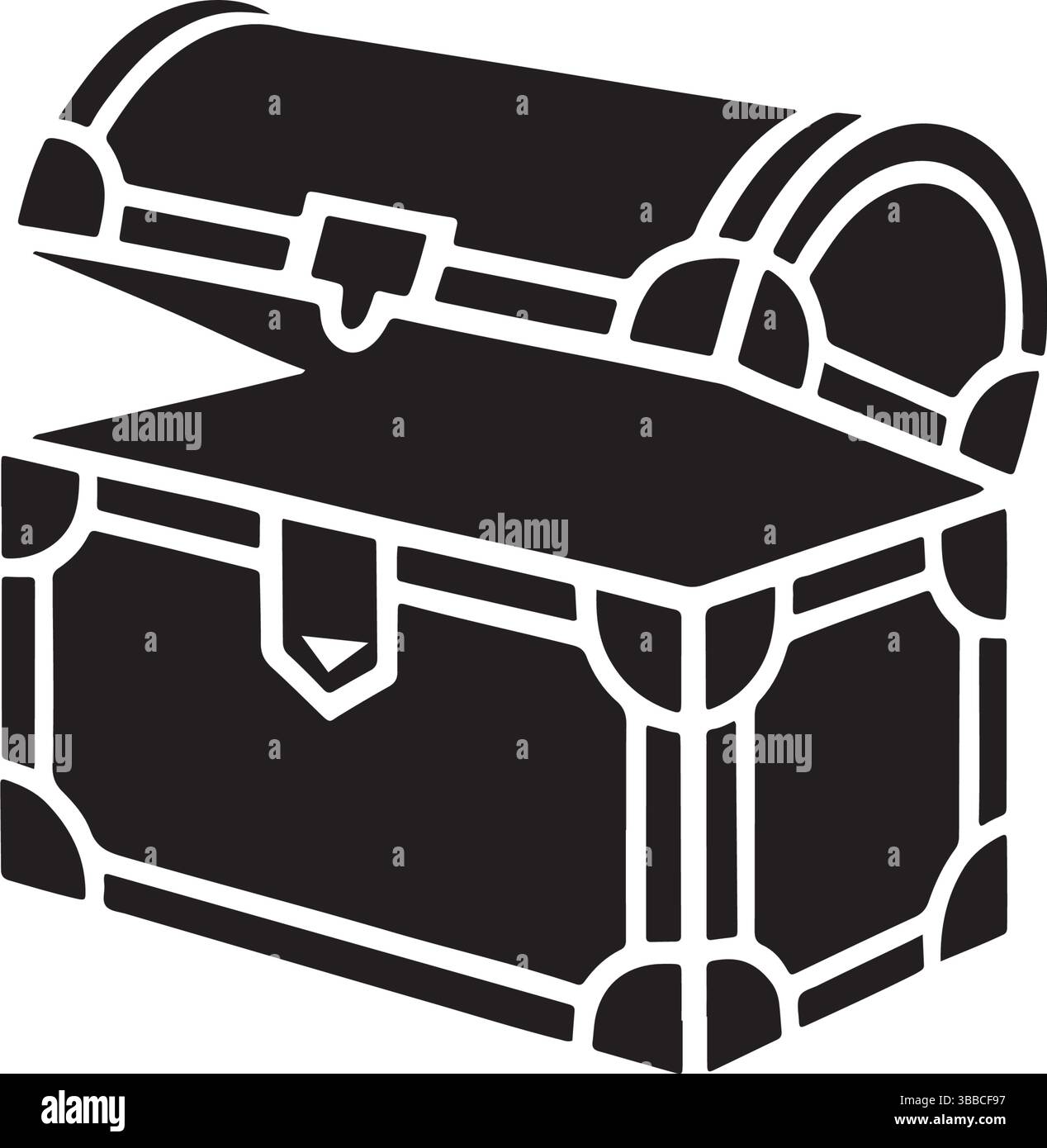 Antique Treasure Chest Vector Stock Vector Image & Art - Alamy