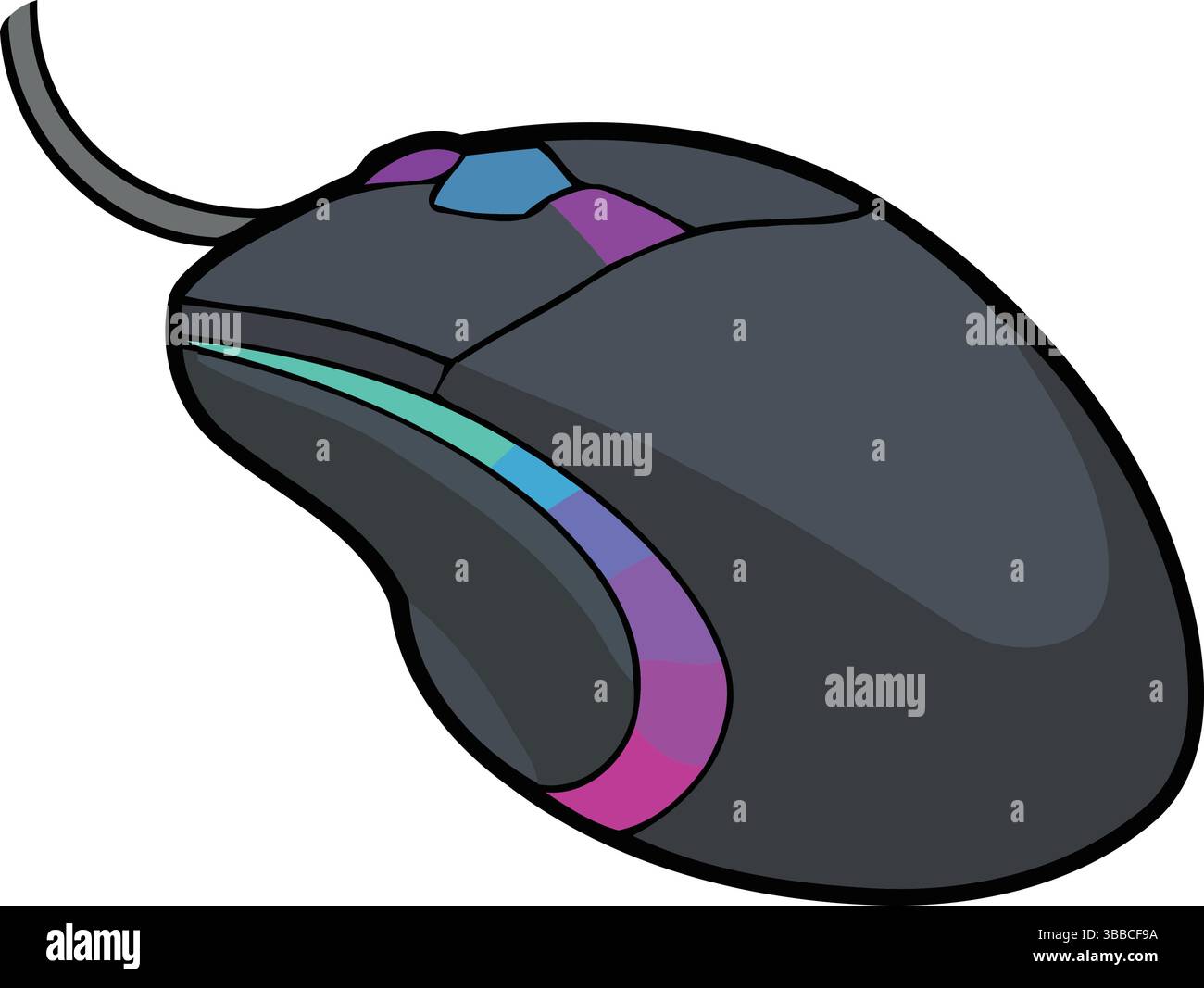 RGB Gaming Mouse: Sleek Design, Precision Control, Vibrant Lighting for ...