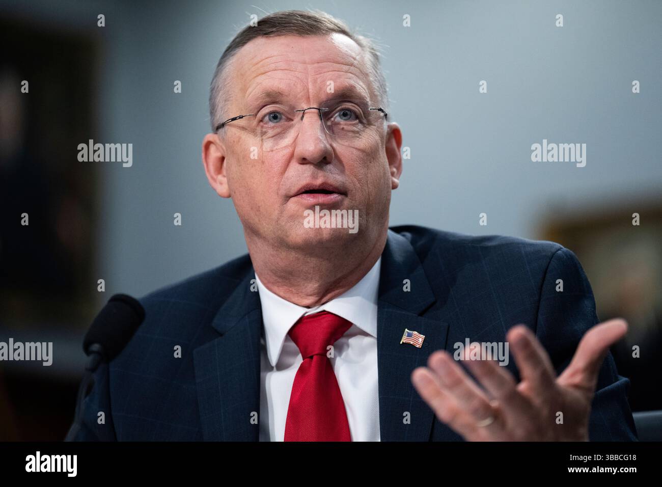 UNITED STATES - MAY 15: VA Secretary Doug Collins testifies during the ...