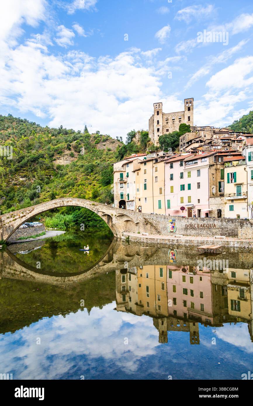 Dolceacqua, Italy - 15 August 2024: medieval village of Italy - Liguria ...