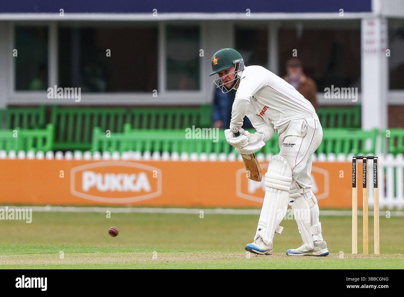 Leicester, UK. 15th May, 2025. #67, Nick Welch of Zimbabwe in action at ...