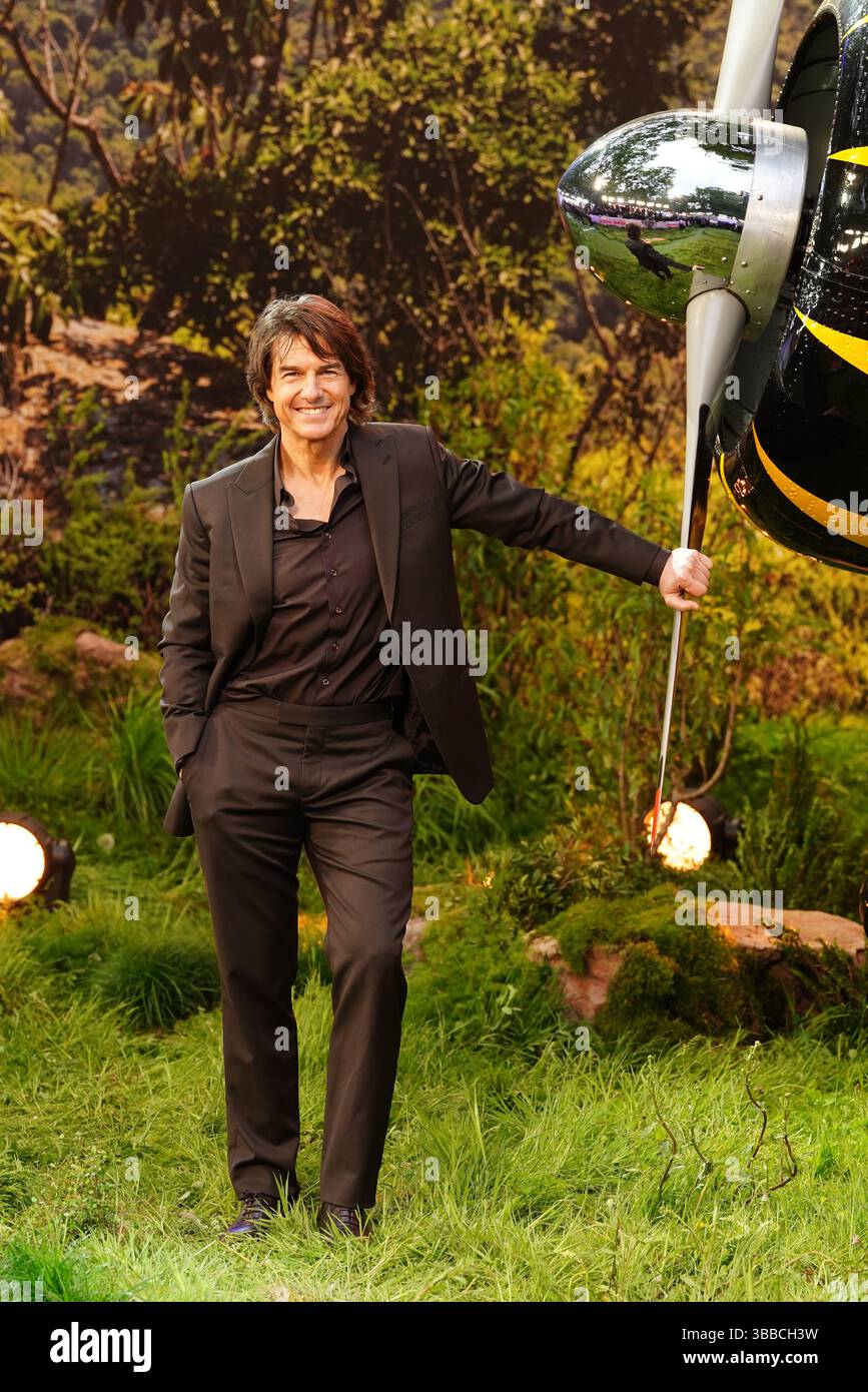 Tom Cruise attends the global premiere for Mission: Impossible - The ...