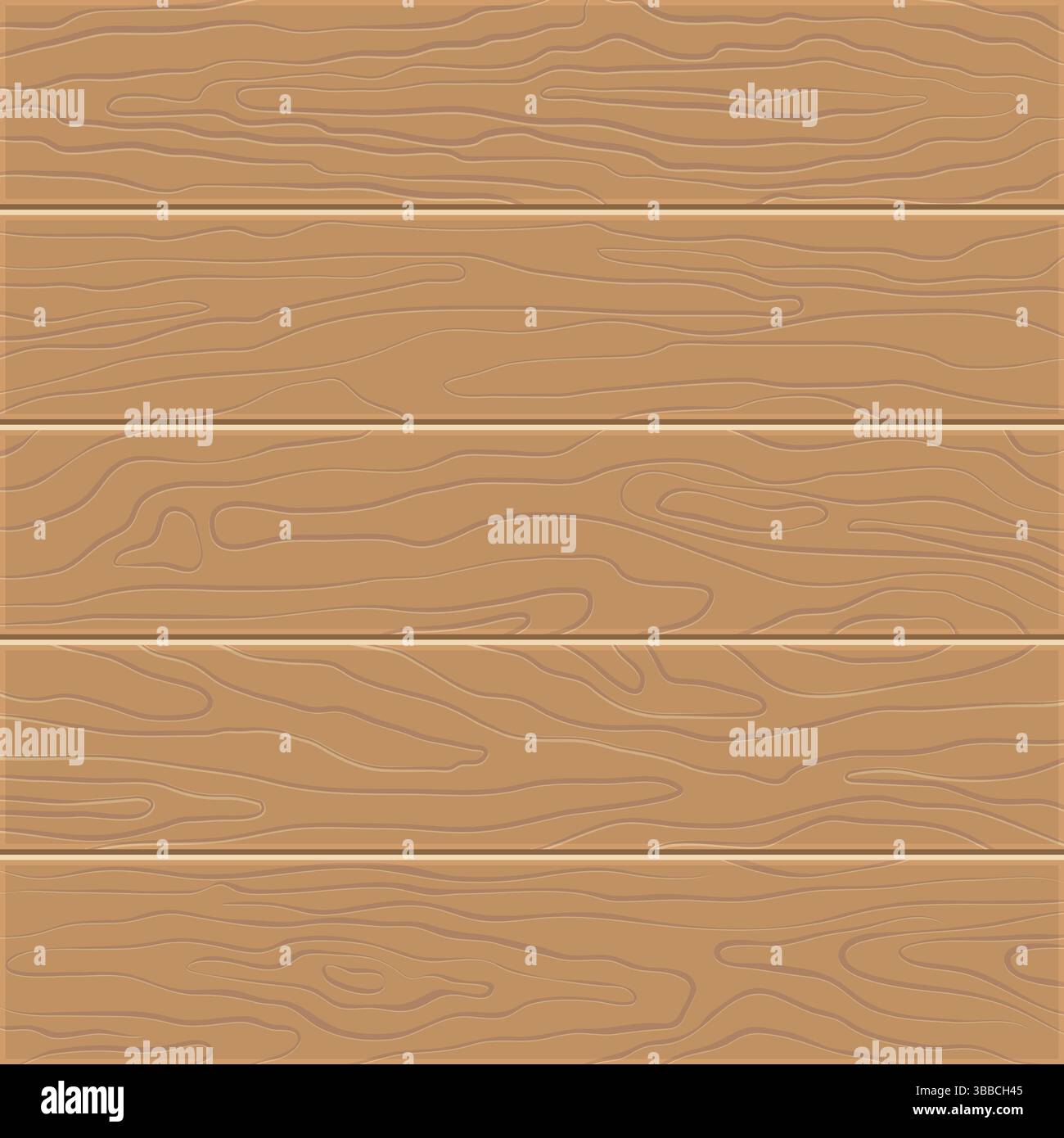 Wood texture background. Five wooden boards in flat design. Vector ...