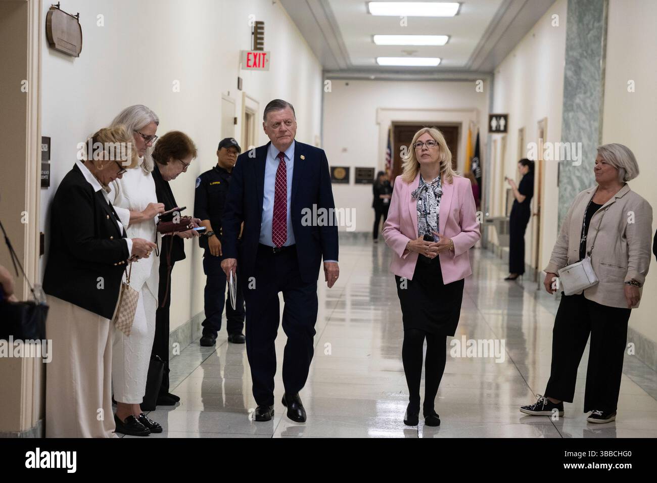 House Appropriations Committee Chair Tom Cole (R-Okla.) walks to a ...