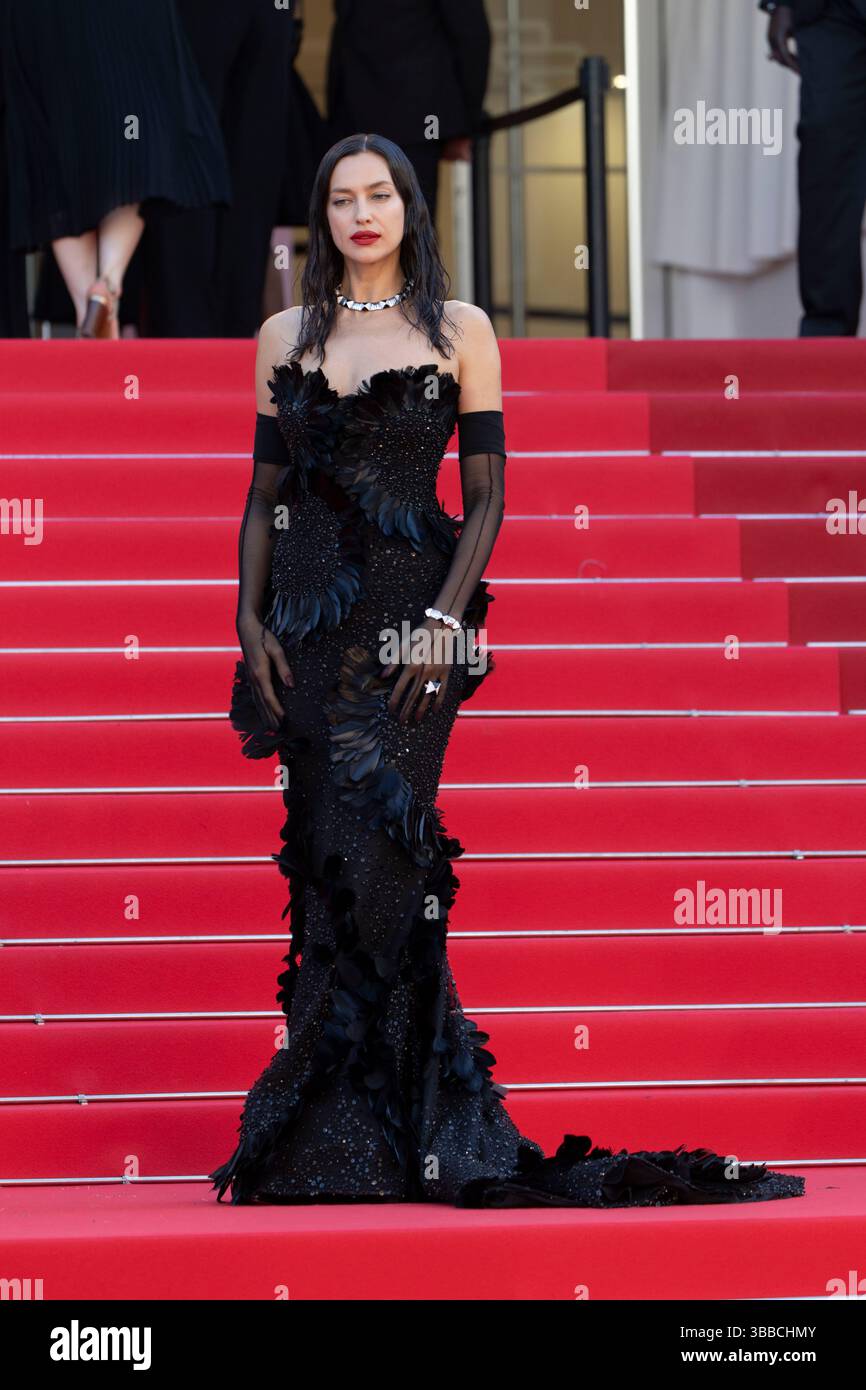 Cannes, France, May 15, 2025 - Irina Shayk attends at red carpet at 78 ...