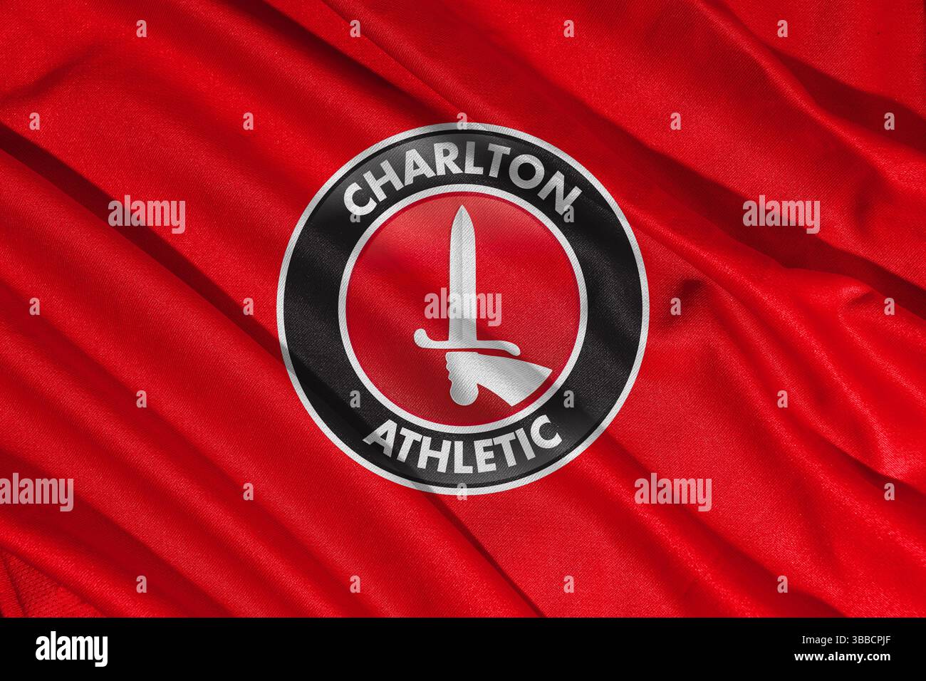 pringsewu, lampung 25 may 2025; selective focus of Charlton Athletic ...