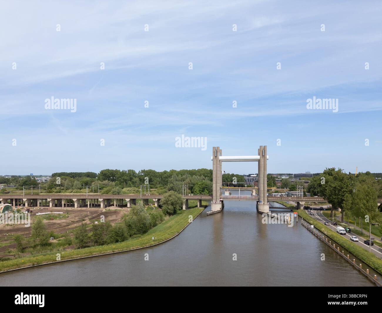 Netherlands civil engineering railway hi-res stock photography and ...