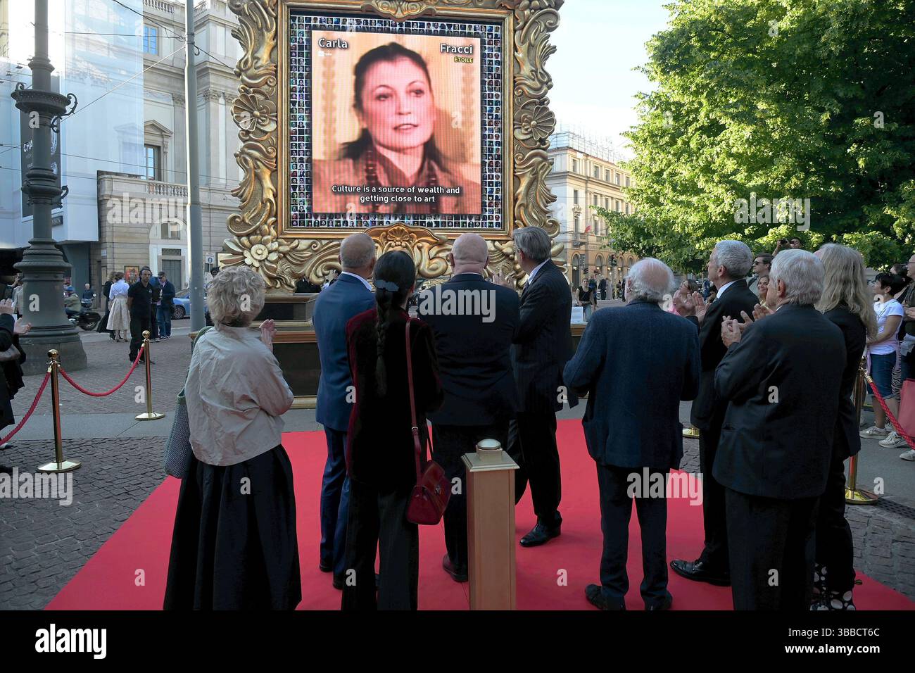 Milan, Italy. 15th May, 2025. Milan, on the occasion of the Fracci Gala ...